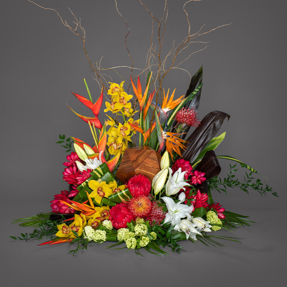 Tropical Reflections – Forest Lawn Flower Shop